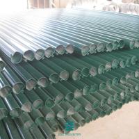 China Durable Powder Coated Fence Posts , Iron Fence Post 48mm X 1700mm for sale