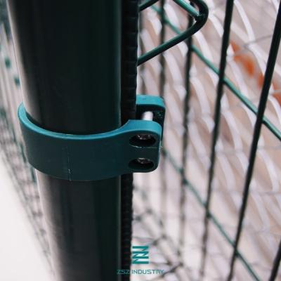 China D Type Metal Fence Poles , 48mm X 1700mm Metal Posts For Wire Fencing for sale