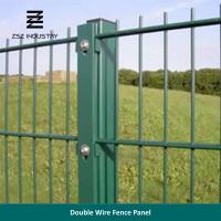 China PVC Coating Welded Wire Mesh Fence Panels Simple Installation For Garden for sale
