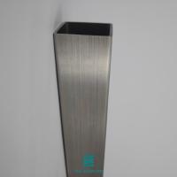 China Square Shaped 316 Stainless Steel Tubing Polished For Posts And Balustrad for sale