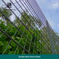 China 200x50mm Hole Galvanized Welded Wire Panels , 2D Galvanized Wire Fence Panels for sale