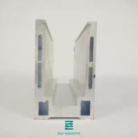 China H102mm X W62mm U Channel For Glass Railing Aluminum 6063 Material for sale
