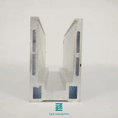 China H102mm X W62mm U Channel For Glass Railing Aluminum 6063 Material for sale