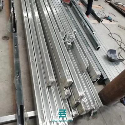 China H100mm X W62mm U Channel For Glass Railing Corrosion Resistance for sale