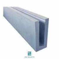 China H100mm X W62mm Alum U Channel , U Shaped Aluminium Channel For Glass Balustrades Base for sale