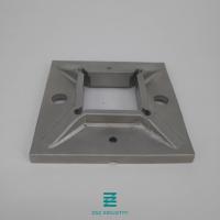 China Square 40x40mm Stainless Steel Post Base Satin / Mirror Finishing for sale