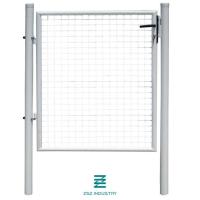 China Easily Assembled Wrought Iron Gates , Galvanizing Modern Garden Gate for sale