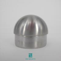 China Stainless Steel Railing Ball End Cap Easy Installation For Round Tubes for sale