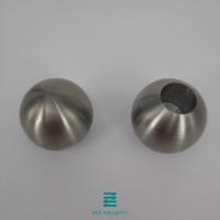 China 42.4mm Diameter Handrail End Caps For Stainless Steel 304 Round Tu for sale