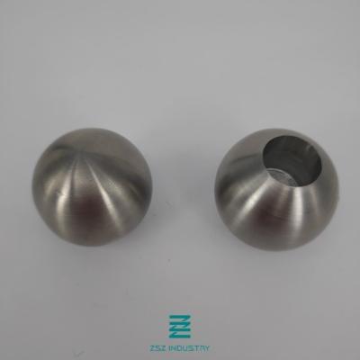 China 42.4mm Diameter Handrail End Caps For Stainless Steel 304 Round Tu for sale