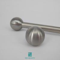 China SS 304 Railing End Caps , Balustrade End Caps For 42.4mm Diameter Round Tubes for sale
