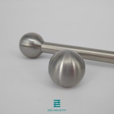 China SS 304 Railing End Caps , Balustrade End Caps For 42.4mm Diameter Round Tubes for sale