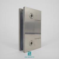 China 0 Degree Wall To Glass Door Hinges Stainless Steel 304 / 316 Material for sale