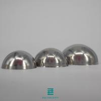 China Handrails Size Variety 42.4mm End Caps Dome for Polish Surface Treatment Stainless Steel Round Tubes 42.4x2.0mm for sale