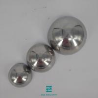 China 42.4x2.0mm Metal Railing End Caps , Dome Shape Balustrade End Caps for sale