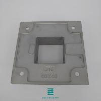 China Stainless Steel 304 Metal Railing Posts Square Shape Satin / Mirror Surface Finish for sale