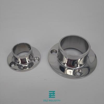 China Round Steel Railing Post , Metal Handrail Post 42.40mm X 1041.4mm for sale
