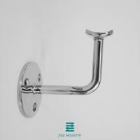 China Stainless Steel 304 / 316 Handrail Brackets With Mirror Polish Surface Treatment for sale
