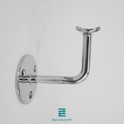 China Stainless Steel 304 / 316 Handrail Brackets With Mirror Polish Surface Treatment for sale