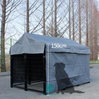 China Outdoor Welded Wire Mesh Fence Panels Metal Dog Kennel 225 X 160 X 150cm for sale