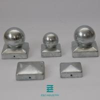 China Hot Dipped Galvanized Fence Fittings Clamp Pole Anchor 2mm Thickness 60X40mm for sale
