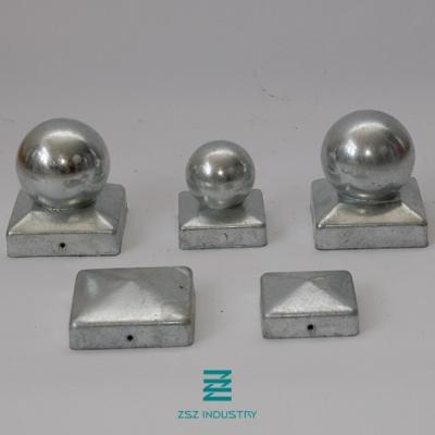 China Hot Dipped Galvanized Fence Fittings Clamp Pole Anchor 2mm Thickness 60X40mm for sale