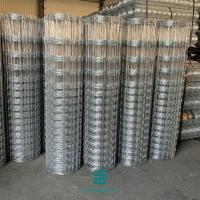 China Fixed Knot Fence Wire Mesh Fence Rolls Hot Dipped Galvanized Width 15mm Mesh Hole for sale