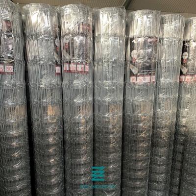 China 2.5mm Wire Diameter Wire Mesh Fence Rolls High Tensile Galvanized Steel For Field Fence for sale