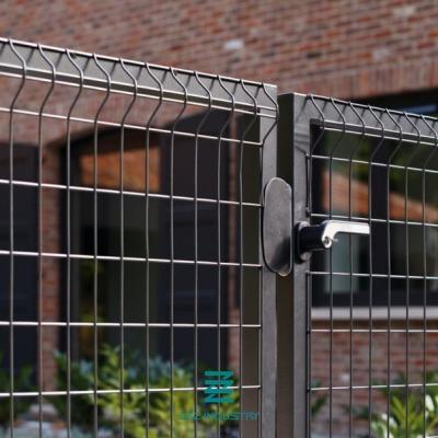 China Wire Mesh Galvanizing Metal Fence Gate 1000mm / 1500mm Width High Strength for sale