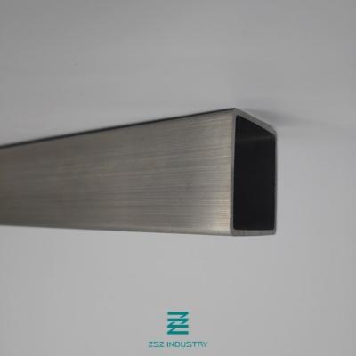 China Rust Resistant Steel Railing Square Pipe / Polished Stainless Steel Pipe for sale