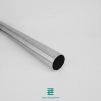 China Frameless Glass Balustrade Stainless Steel Railing Tubes With Glass Clamp for sale