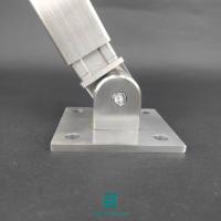 China Stable Stair Metal Railing Posts Satin / Mirror Surface Treatment 40 X 40 X 2.0mm for sale