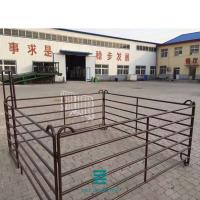 China Cow Barrier Hot Dipped Galvanized Steel Fence Welded Fence Panels Rectangle Shape for sale