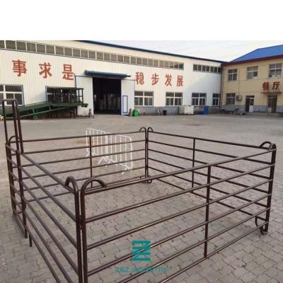 China Cow Barrier Hot Dipped Galvanized Steel Fence Welded Fence Panels Rectangle Shape for sale