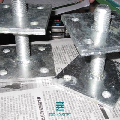 China Durable Fence Pole Anchor / Galvanised Fence Fittings Iron Material ISO9001 for sale