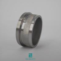 China Dome Balustrade End Caps 8mm Height 42.4 X 2.0mm Mounting Satin / Mirror Surface for sale