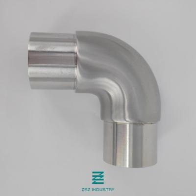 China 90 Degree Angle Stair Baluster Connectors 30mm Height Handrail Railing Connector for sale