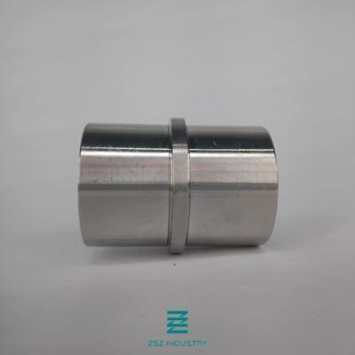 China 304 / 316l Stainless Steel Handrail Support Mirror Face Stair Rail Connectors Oem for sale
