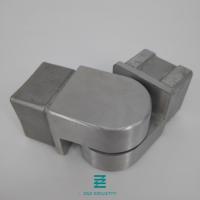 China Deck And Balcony Railing Fittings Connectors Handrail Angle Connector 27mm Height for sale