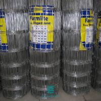 China Width 15mm Mesh Hole Galvanized Mesh Roll Fixed Knot Fence For Protection for sale