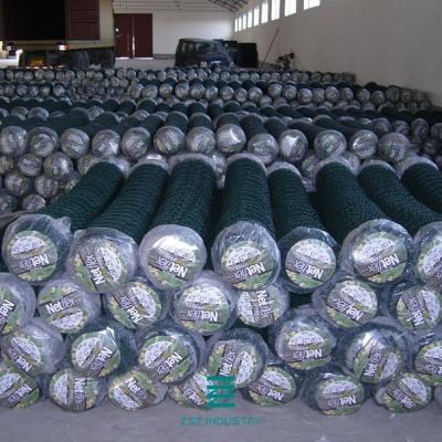 China Diamond Mesh Chain Link Fence Rolls Welded Wire Fence Roll Plastic With Concrete for sale
