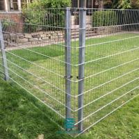 China Garden Galvanized Wire Fence Panels 200 X 50mm Mesh Hole High Performance for sale