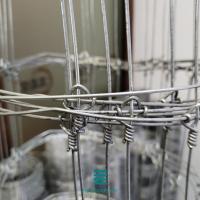 China Protective Fixed Knot Fence Galvanised Wire Mesh Roll High Tensile Silver Color for sale