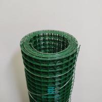 China Pvc Coated Green Garden Fencing Roll / Sheep Mesh Roll For Field Fence for sale