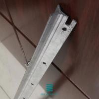 China 110 X 70mm Diameter Metal Fence Posts / Metal Garden Posts 65 * 50 Mm for sale
