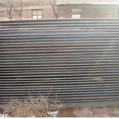 China Perforated Sheet Metal Fence Posts Galvanized Iron Tube Material 1400mm Height for sale