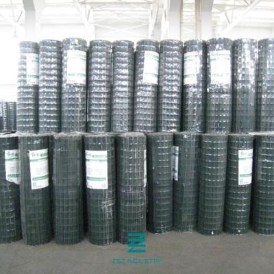 China Pvc Coated Wire Mesh Fence Roll Green Color For Protection / Building for sale