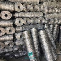 China Hexagonal Wire Mesh Fence Rolls Galvanized Mesh Roll For Stone Cage 2 X 1 X 1m for sale