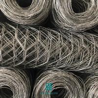 China Hexagonal Wire Mesh Fence Rolls Galvanized Mesh Roll For Stone Cage 2 X 1 X 1m for sale