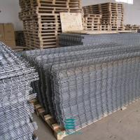 China 2500mm Width Galvanized Fence Panels Metal Wire Mesh Fencing 4.8mm Wire Diameter for sale